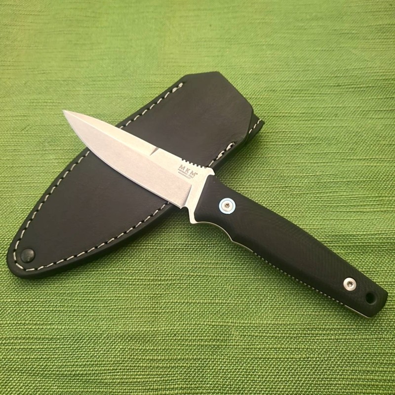 MKM TPF Defense Knife Black G10 Handle